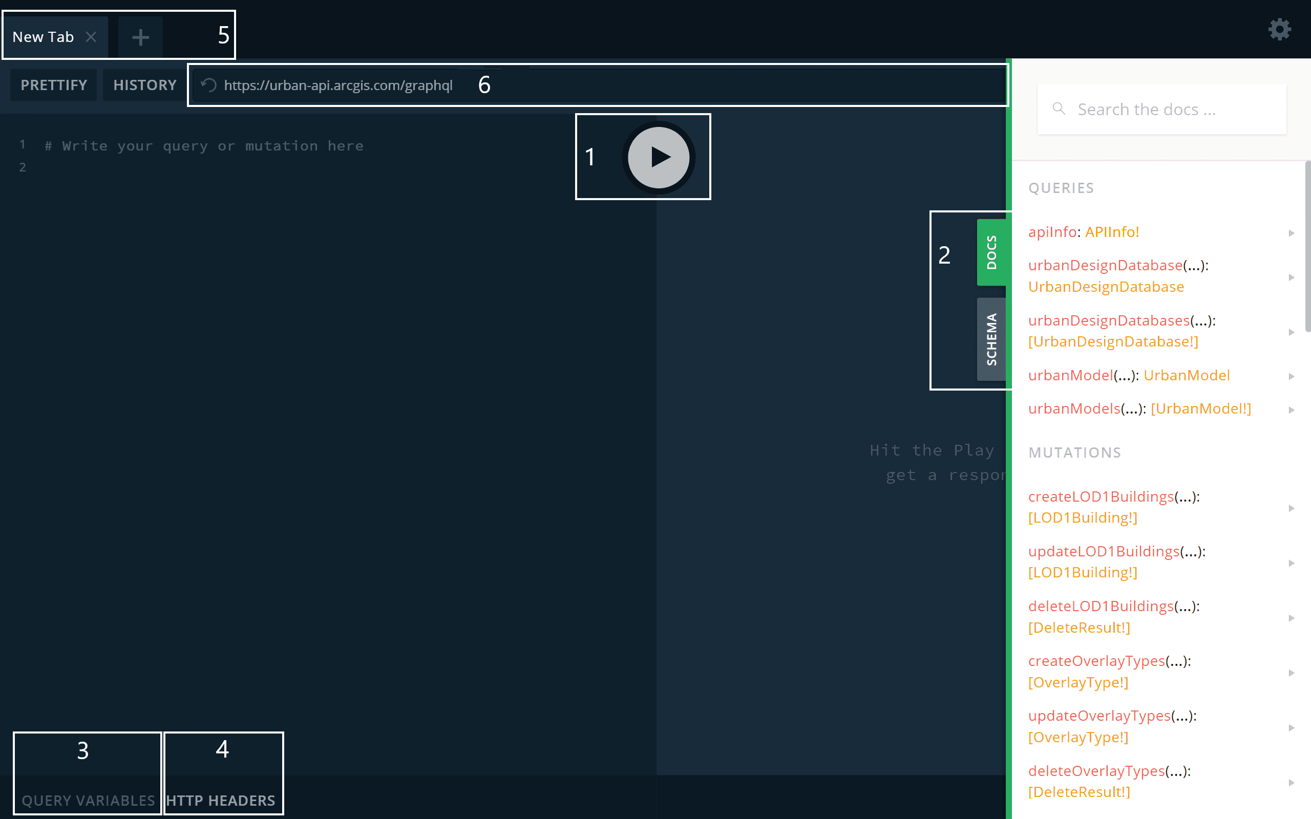 Discover the Playground | ArcGIS Urban API | Esri Developer