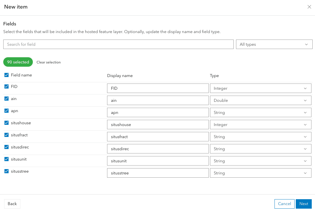 Import data | Documentation | Esri Developer