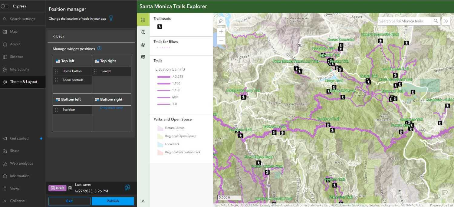 How To Use Arcgis Instant Apps Documentation Esri Developer