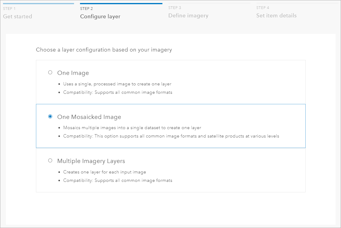 Tutorial: Create a tiled imagery layer | Documentation | Esri Developer