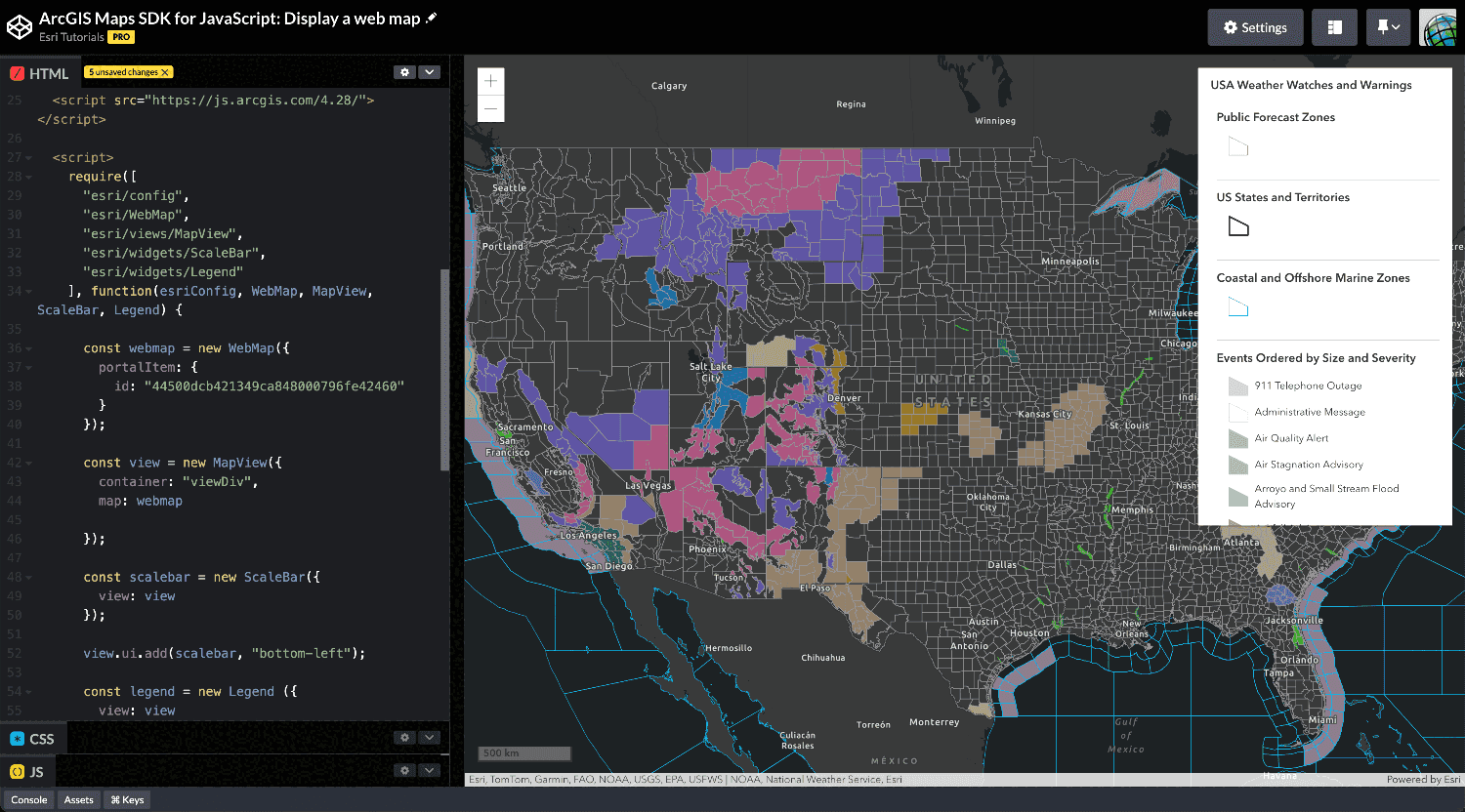 Types of mapping apps | Documentation | Esri Developer