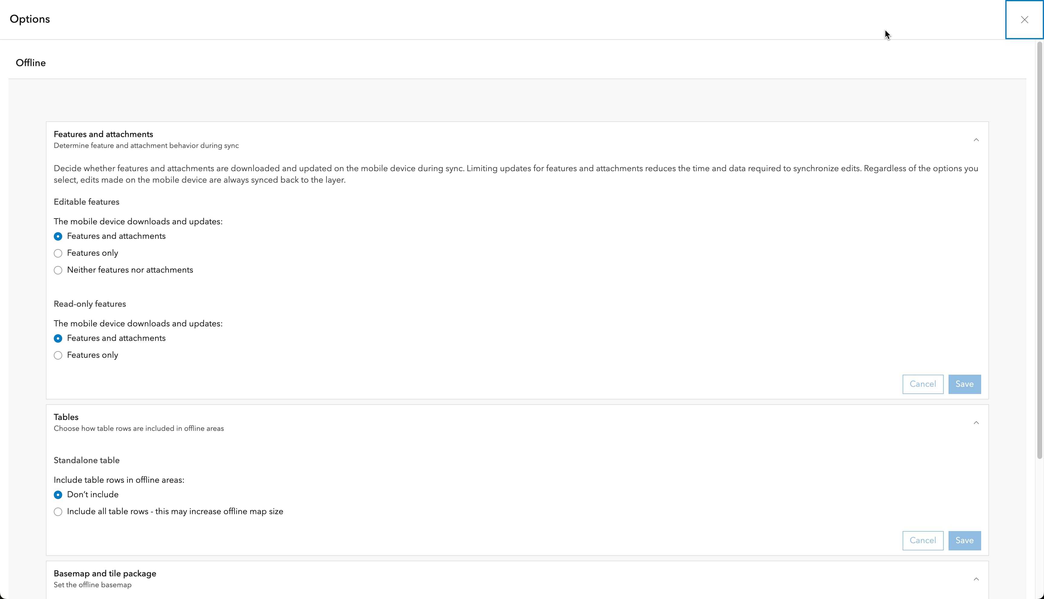 Tutorial: Create an offline-enabled web map | Documentation | Esri Developer