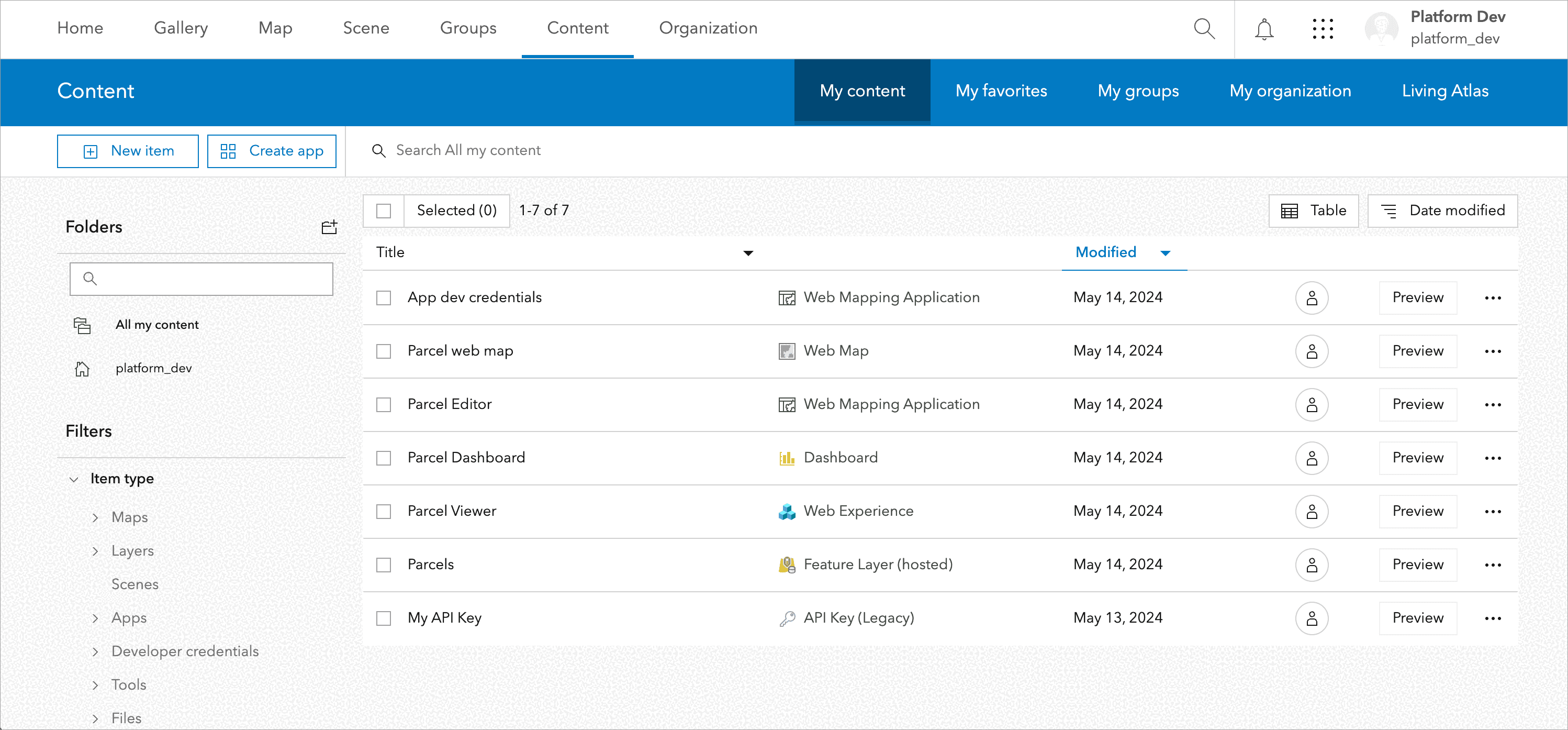 Change item ownership | Documentation | Esri Developer