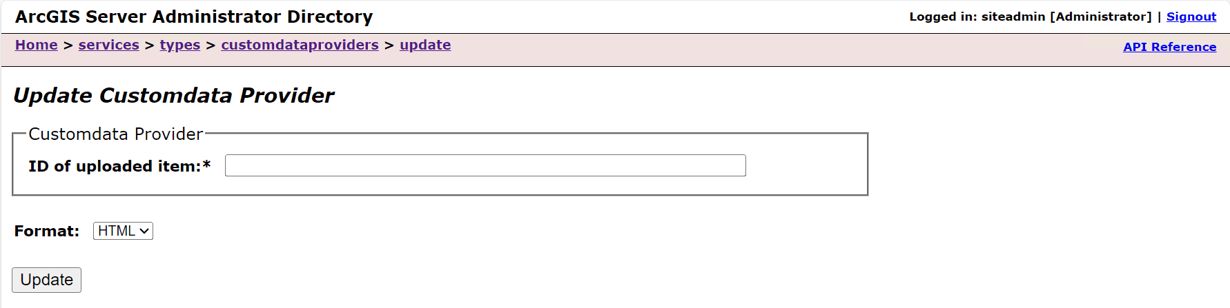 Update a Custom Data Provider Feature Service | ArcGIS Enterprise SDK | Esri Developer