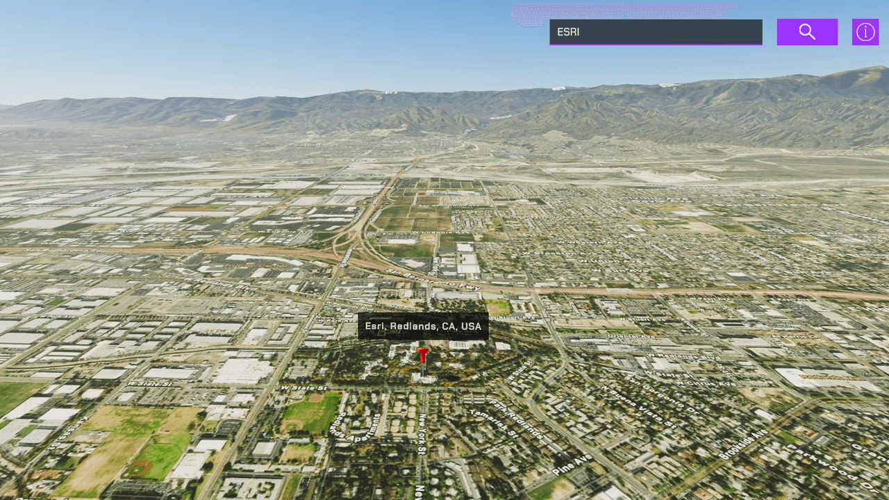 Find places or search for an address | ArcGIS Maps SDK for Unity v1 ...