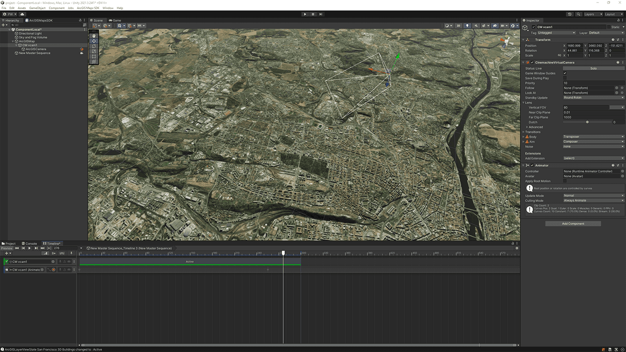 Camera | ArcGIS Maps SDK for Unity v1 | Esri Developer